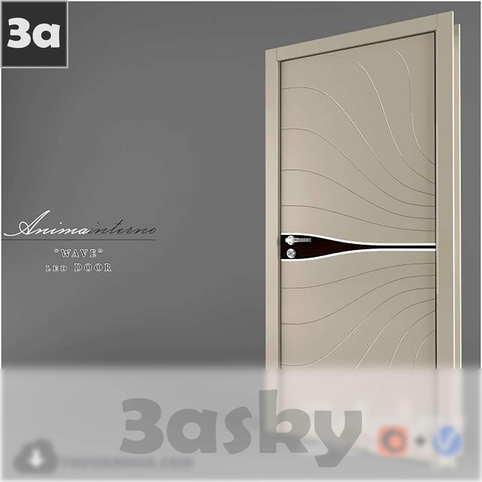 door wave from 3DS MAX Models & Free Download